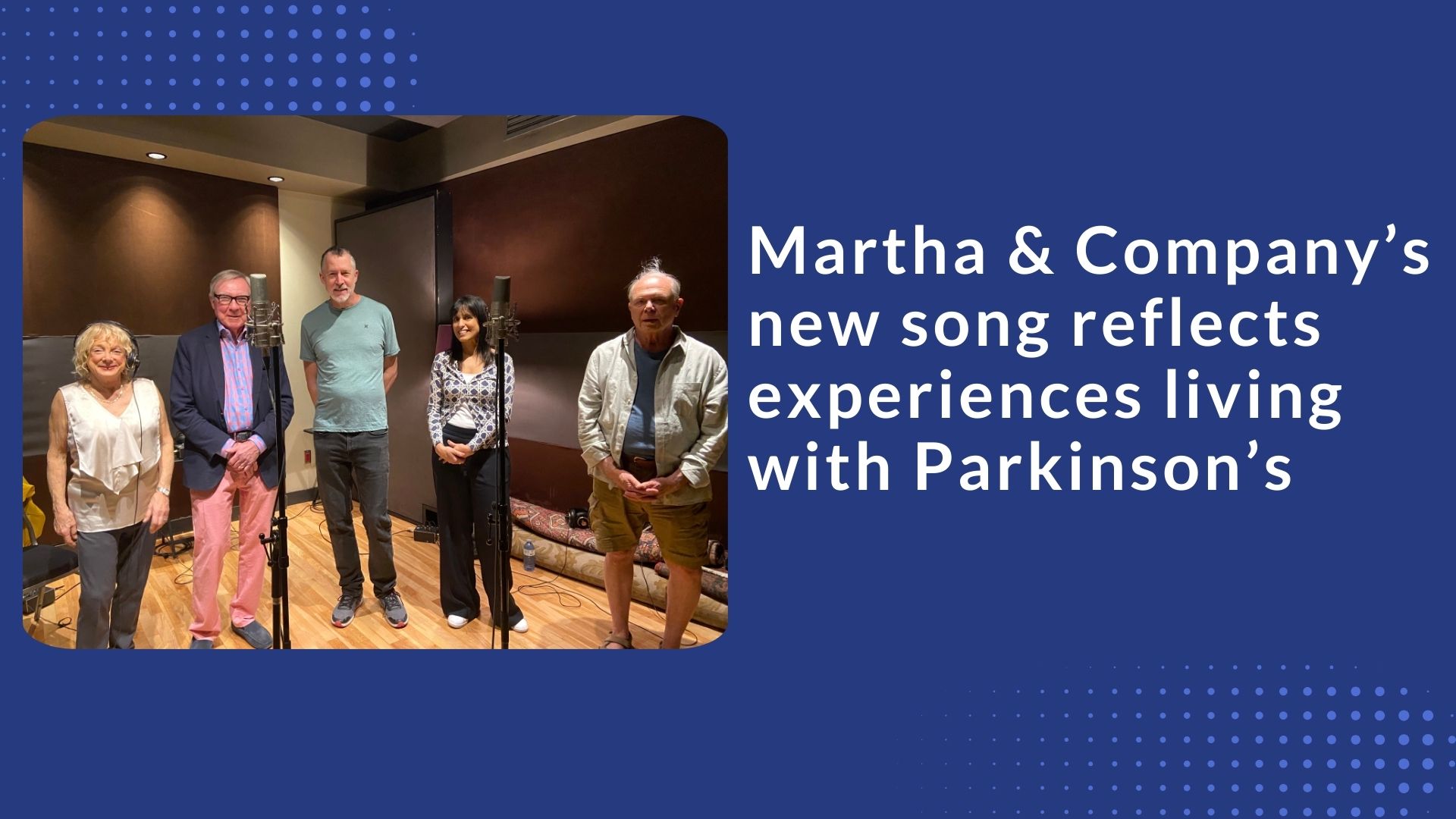 Martha & Company’s new song reflects experiences living with Parkinson ...